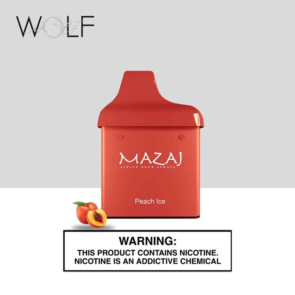 MAZAJ SWITCH POD 2% PEACH ICE - Wolf